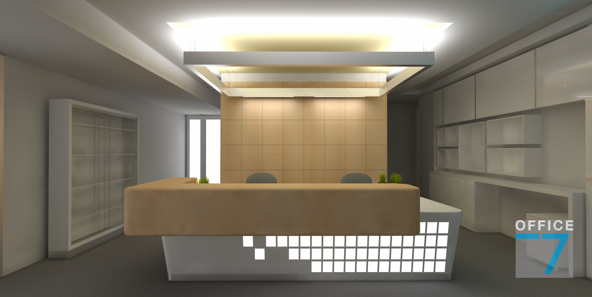 MSFT Reception C1 – office 7 design studio