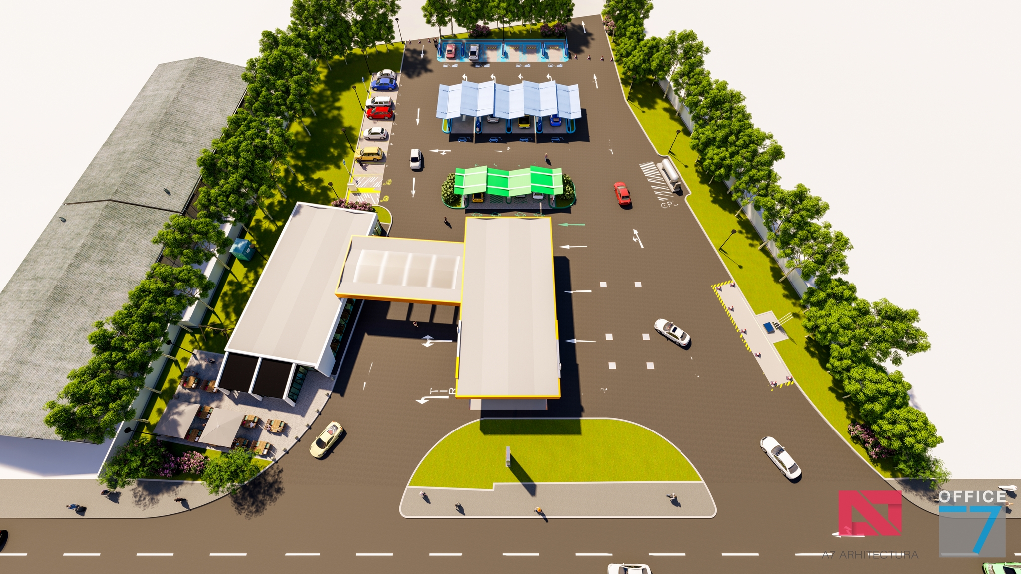 statie Caracal R1 – office 7 design studio