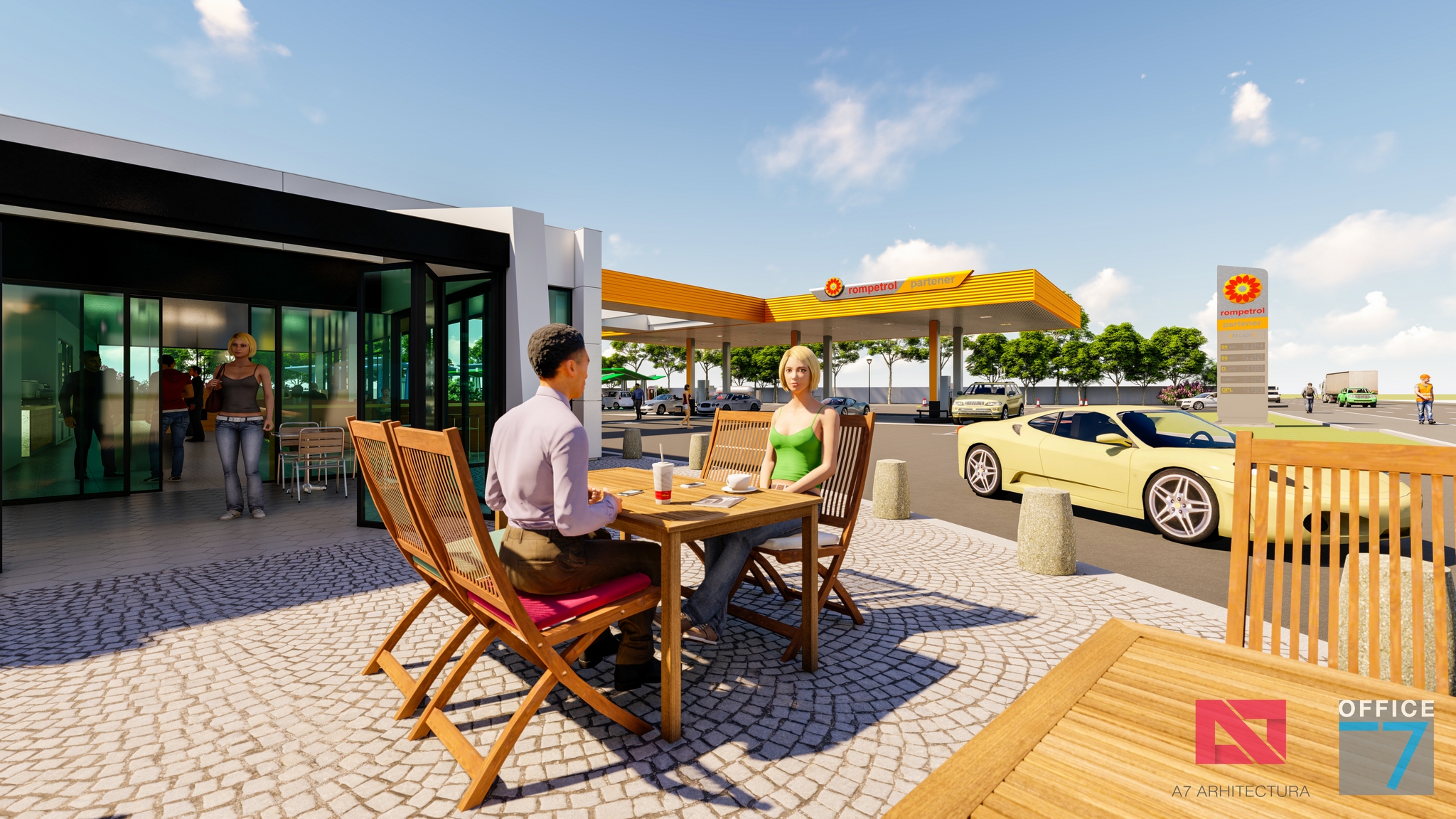 statie Caracal R1 – office 7 design studio