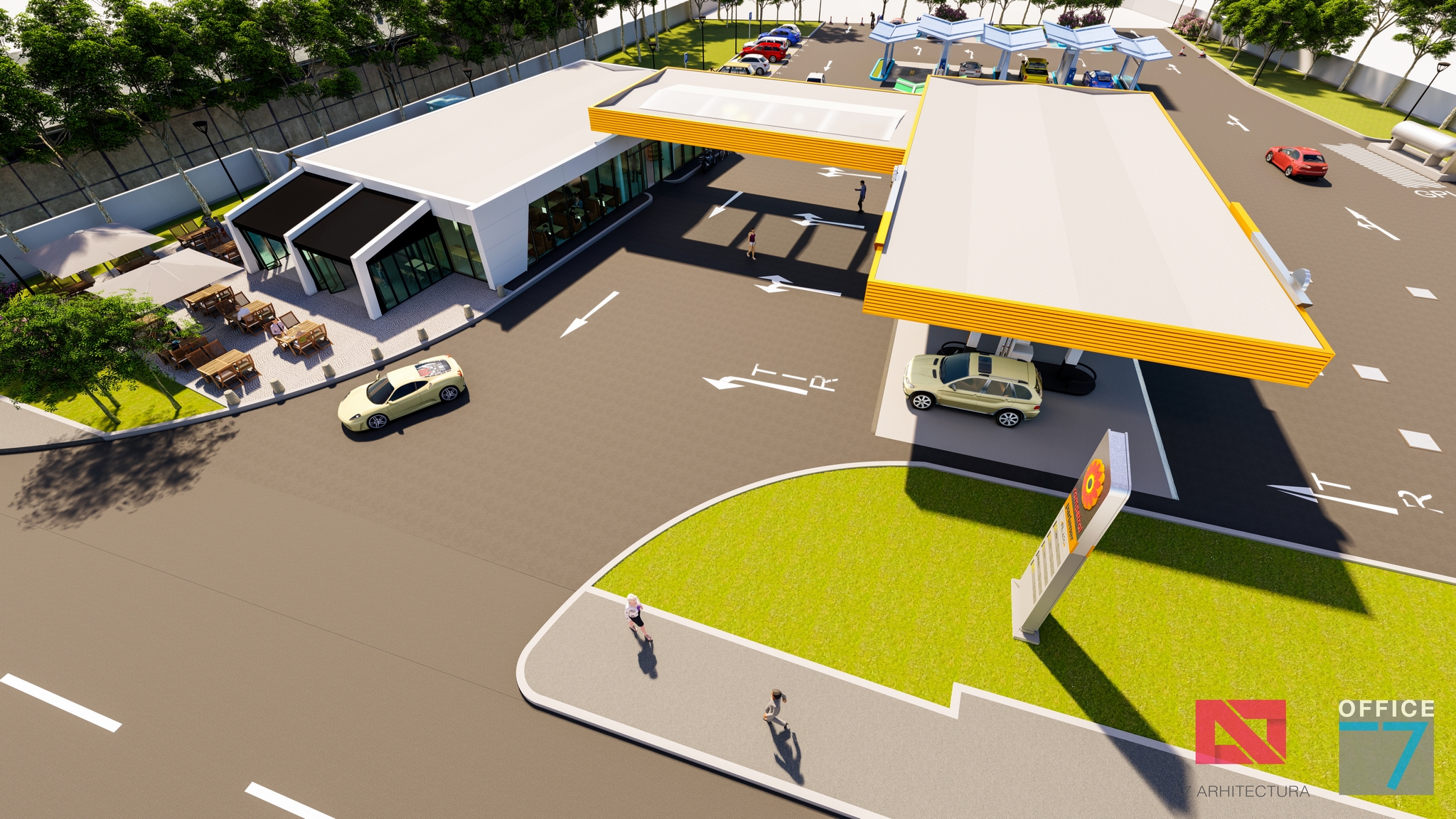 statie Caracal R1 – office 7 design studio