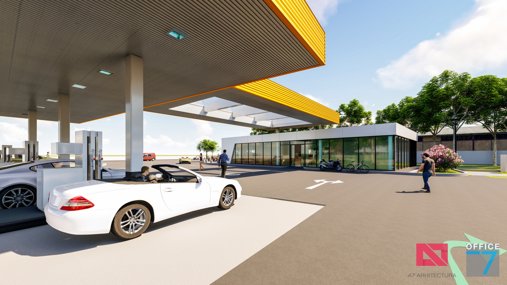 statie Caracal R1 – office 7 design studio